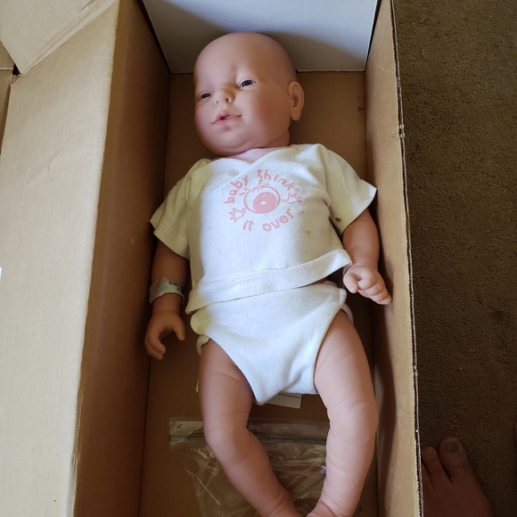 Reality Works | Other | Vintage Realcare Baby Think It Over Doll Girl ...